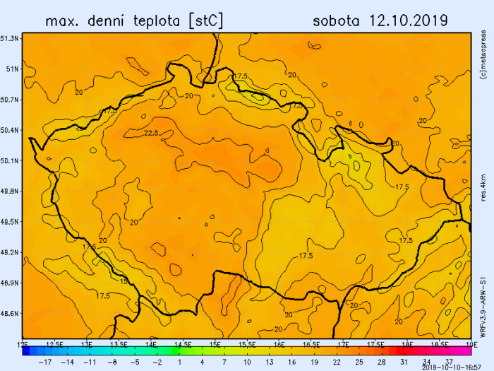 V pátek se obloha vyjasní, o víkendu očekáváme teploty do 23 °C ... V pátek se obloha vyjasní, o víkendu očekáváme teploty do 23 °C ...