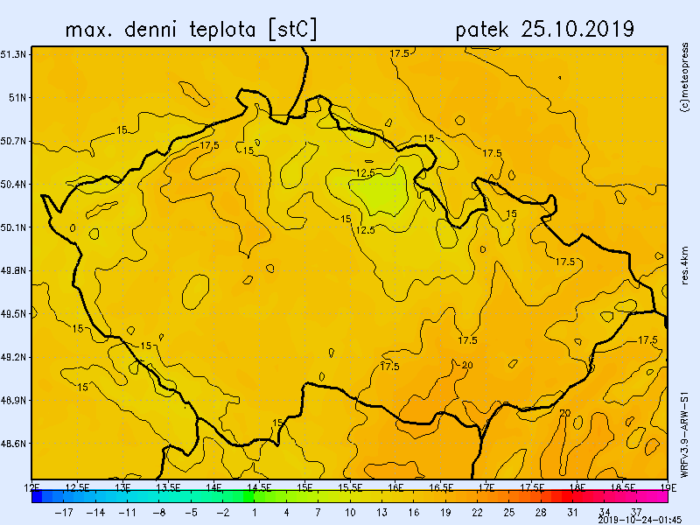 Teplé počasí vydrží ještě o víkendu : Meteopress | Předpověď počasí ... Teplé počasí vydrží ještě o víkendu : Meteopress | Předpověď počasí ...